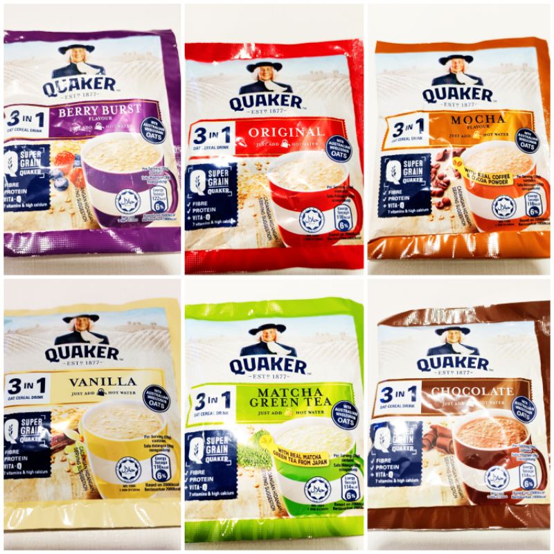 Quaker Oat Nature's Own Captain Instant Brown Rice Cereal With ...