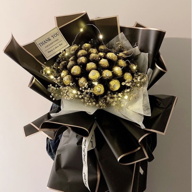 A set of chocolate bouquet packaging DIY combination decoration ...