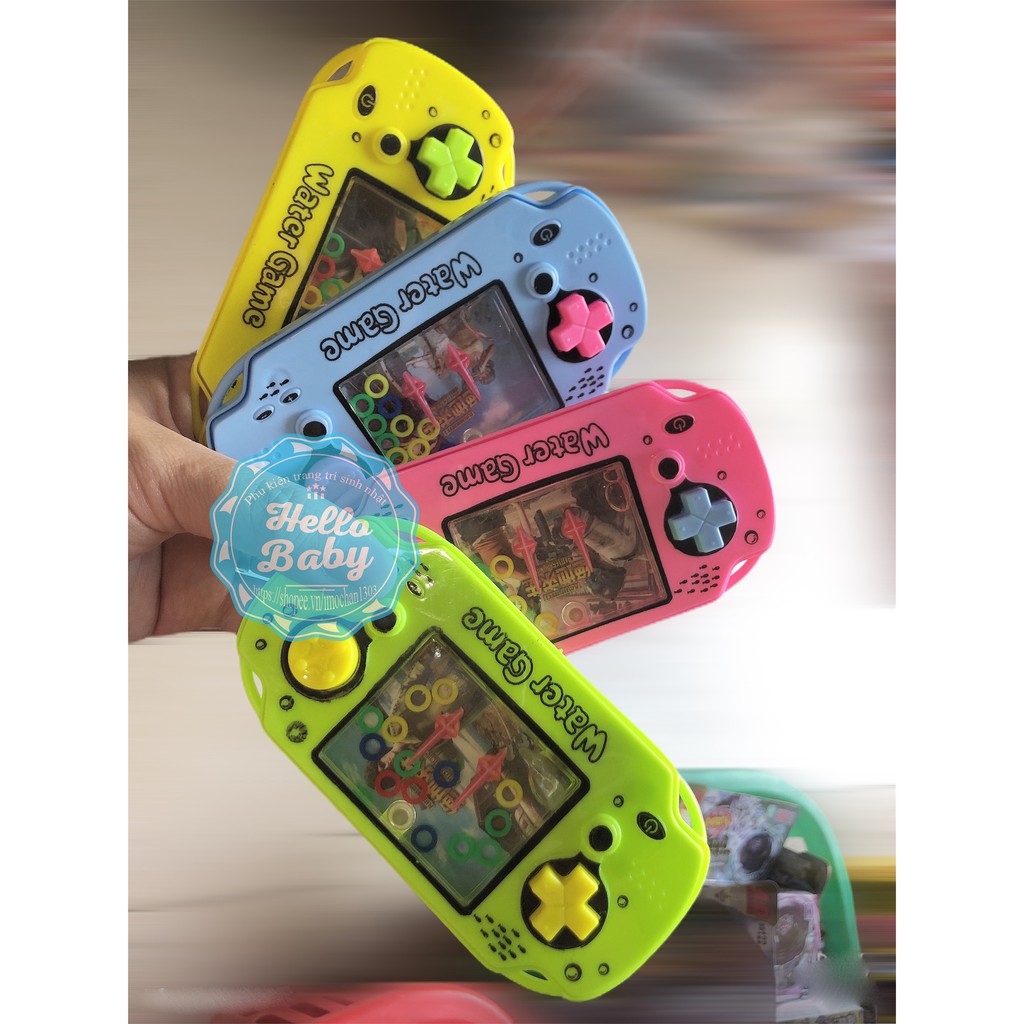 Funny portable water ring game console (Random Color Delivery) | Shopee ...