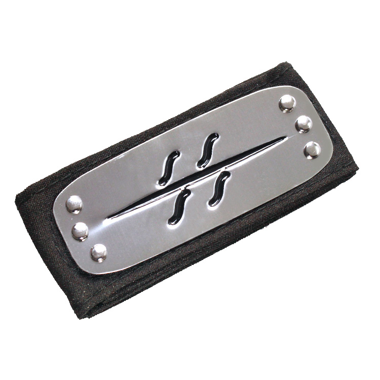 Naruto Headband Anime Cosplay PU Cool Adult Toys Headwear Gaara ...