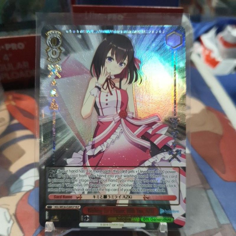 WISHING FOR A FUTURE WITH YOU, AZKI HLP FOIL WEISS SCHWARZ ENGLISH | Shopee Philippines