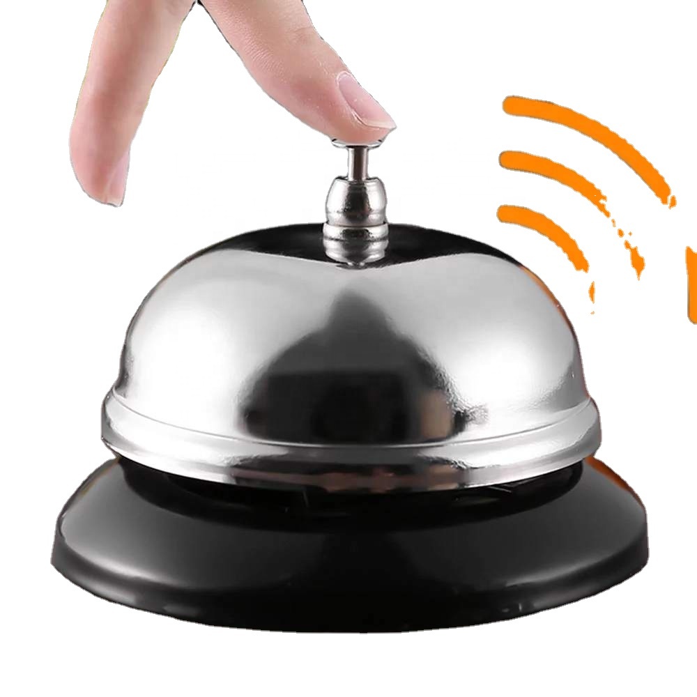 Metal & Stainless Steel Table Call Bell Restaurant Bar Side Counter ...