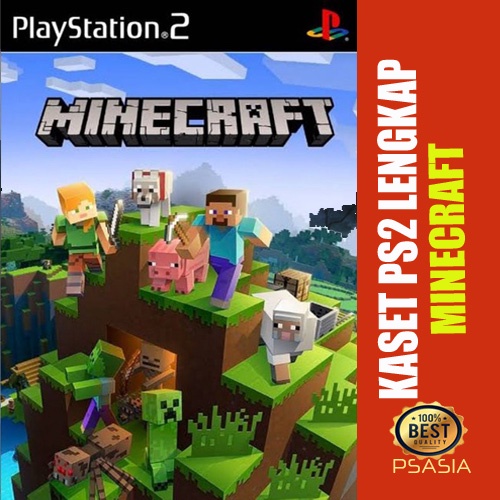 Ps2 Minecraft cassettes - cube games - children's imagination games ...