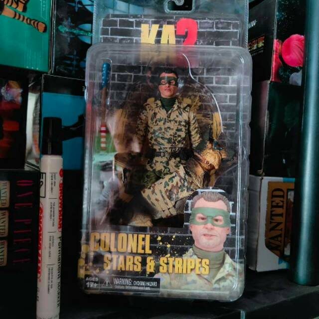 Toy figure colonel stars n stripes kick ass 2 KA2 by neca tinggi ...