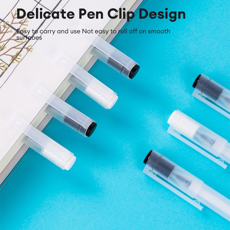 Deli A117 Gel Pen 0.5mm Writing Sign Pen Stationery School Supplies ...