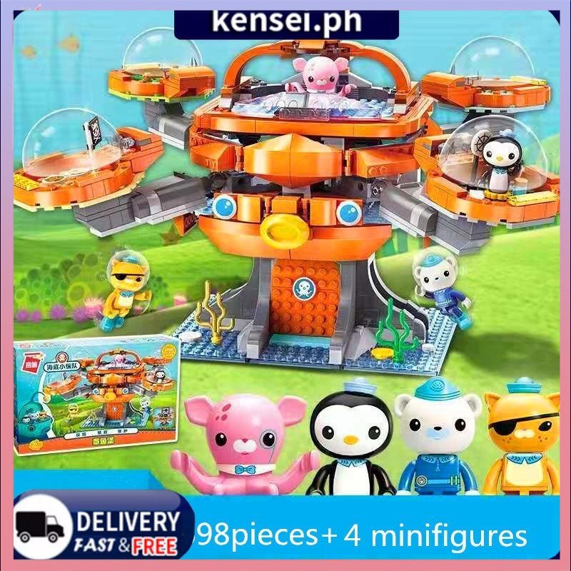 【COD】ENLIGHTEN Octonauts Octopus Playset Octopod Building Blocks kids ...