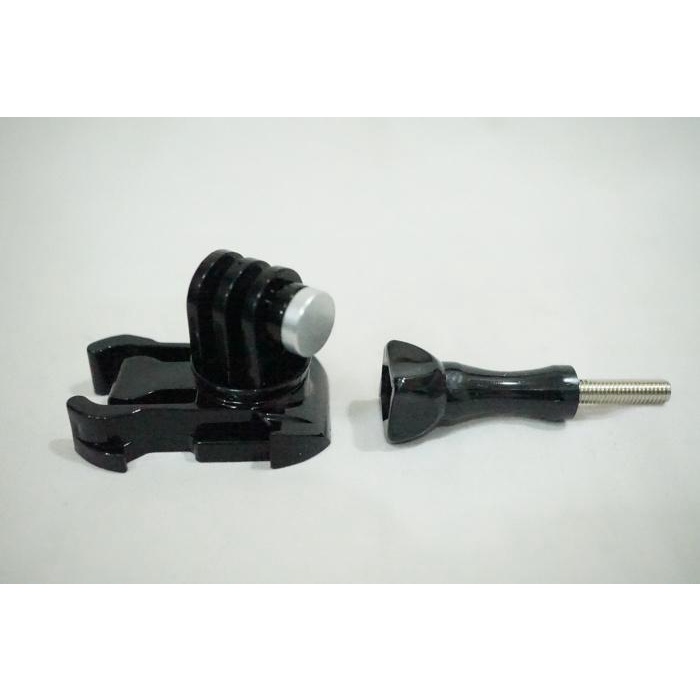 Gopro - 360 Rotating Buckle Base Mount + Screw | Shopee Philippines