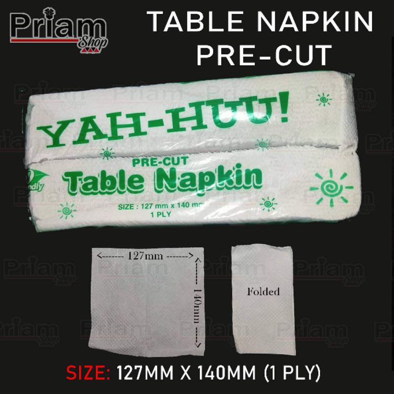 Table Napkin Pre-Cut (Approx 1000 sheets) | Shopee Philippines