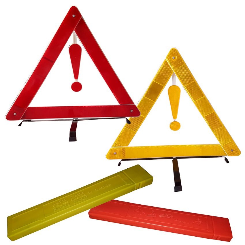 EWD Early Warning Device Triangle Sign with Hard Traffic Safety Road ...