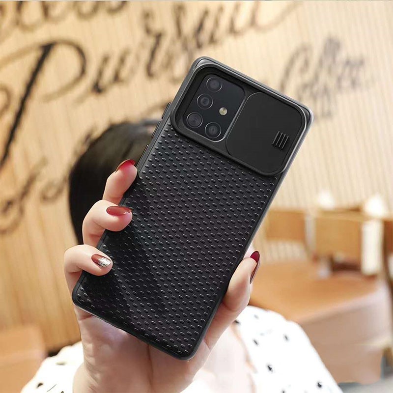 Black Push Pull casing Samsung Galaxy A71 A51 A41 A31 A21 A21s A11 A10 ...
