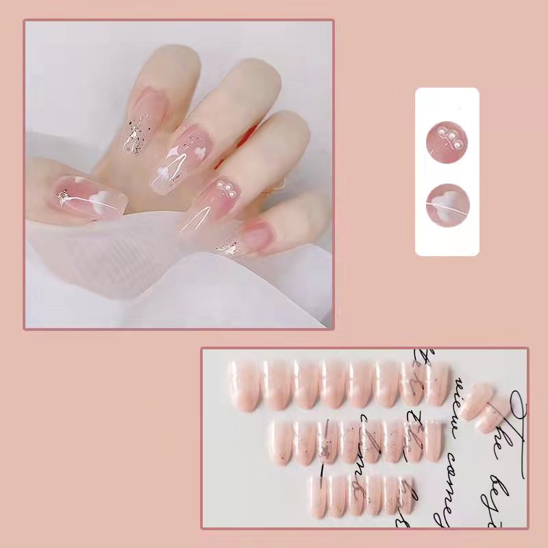 【24pcs】 Perfect Partner for False Nails-Nail Glue Jelly Gel Sticker for ...