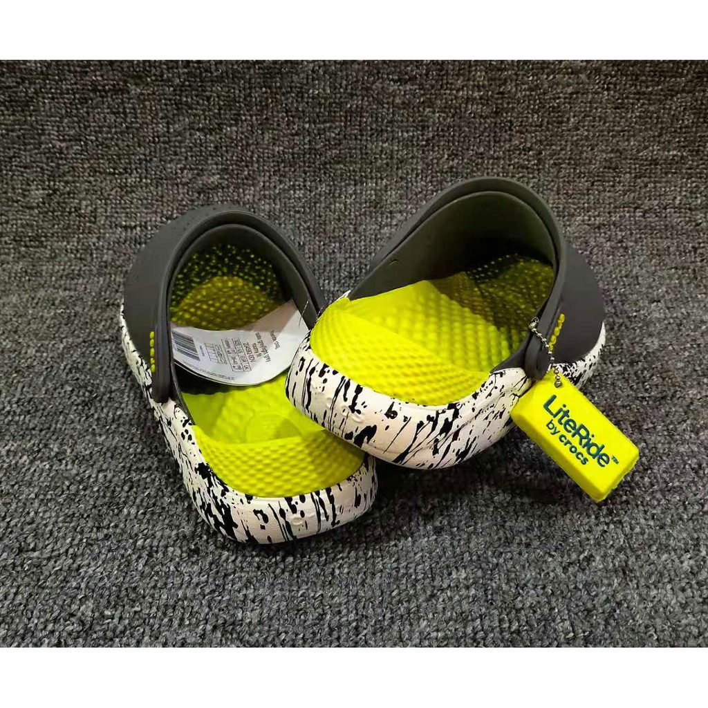 Crocs Literide Graffiti Camouflage Sandals | Shopee Philippines