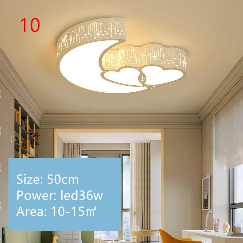 AIHO Kids Room Cute Ceiling Lamp Modern Creative Boy Girl Bedroom ...