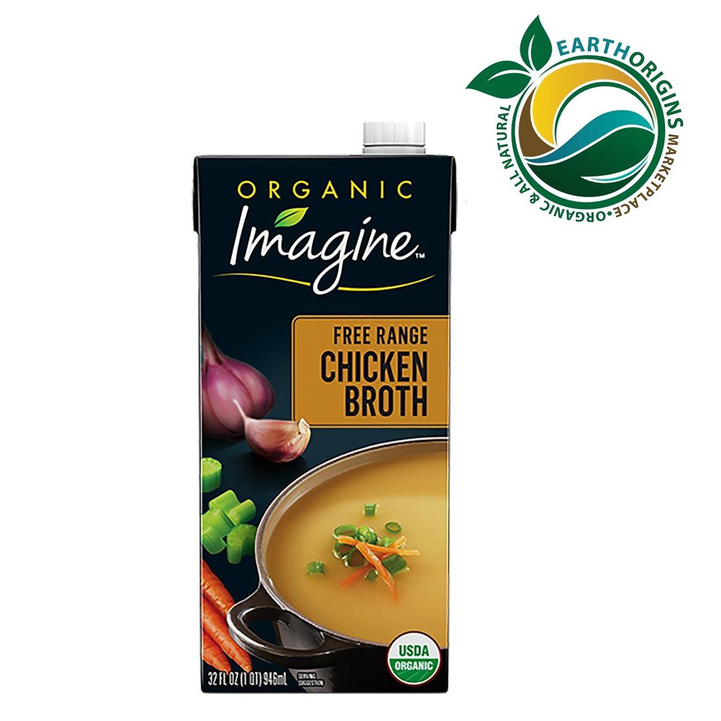 Imagine Free Range Chicken Broth 32oz (946ml) | Shopee Philippines