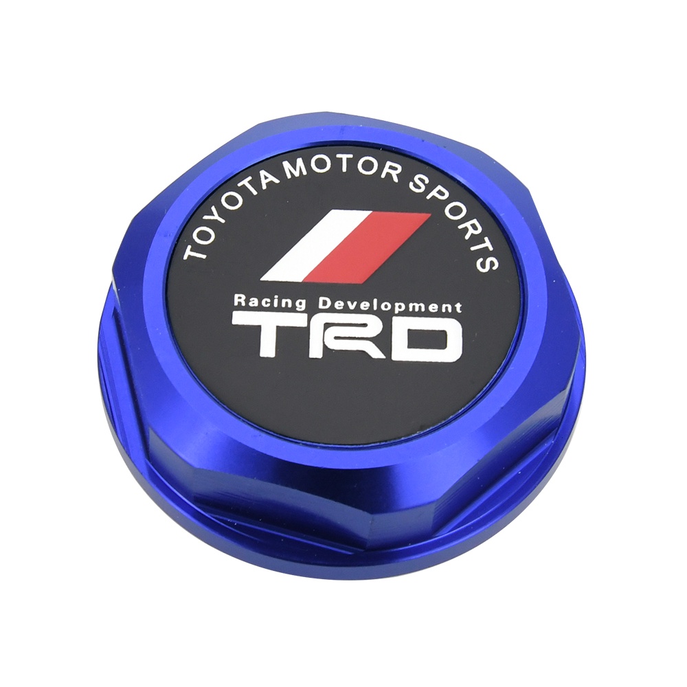 Aluminium Car Engine Oil Cap TRD Logo Emblem Oil Tank Cap For TOYOTA ...