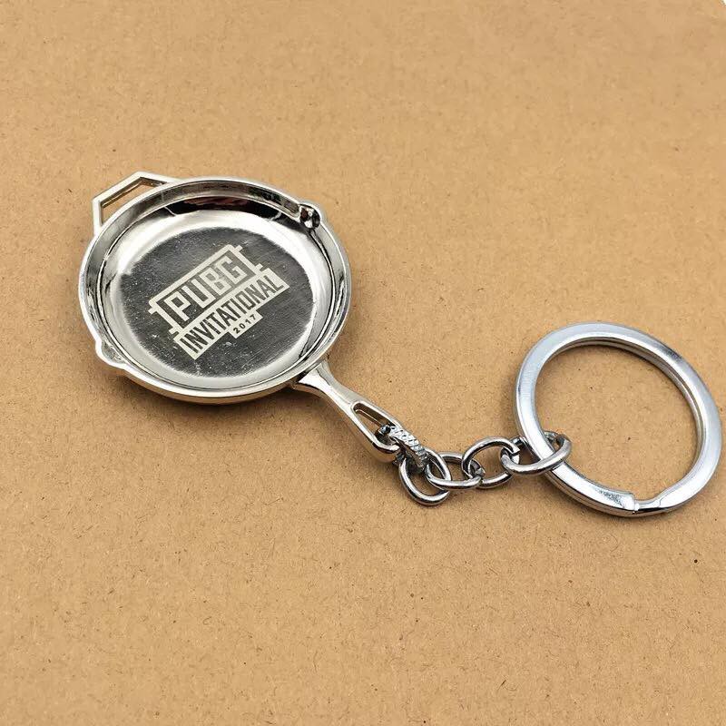 PUBG Pan Warrior Key Chain Accessories (silver) | Shopee Philippines