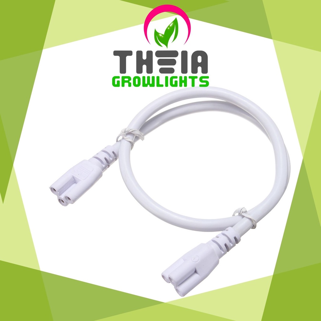 50cm T5 Double End 3 Pin LED Tube Connector Cable Wire/ Thick and solid ...