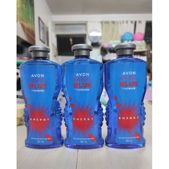 Avon Cool Blue Intense Splash Cologne For Men 150ml | Shopee Philippines