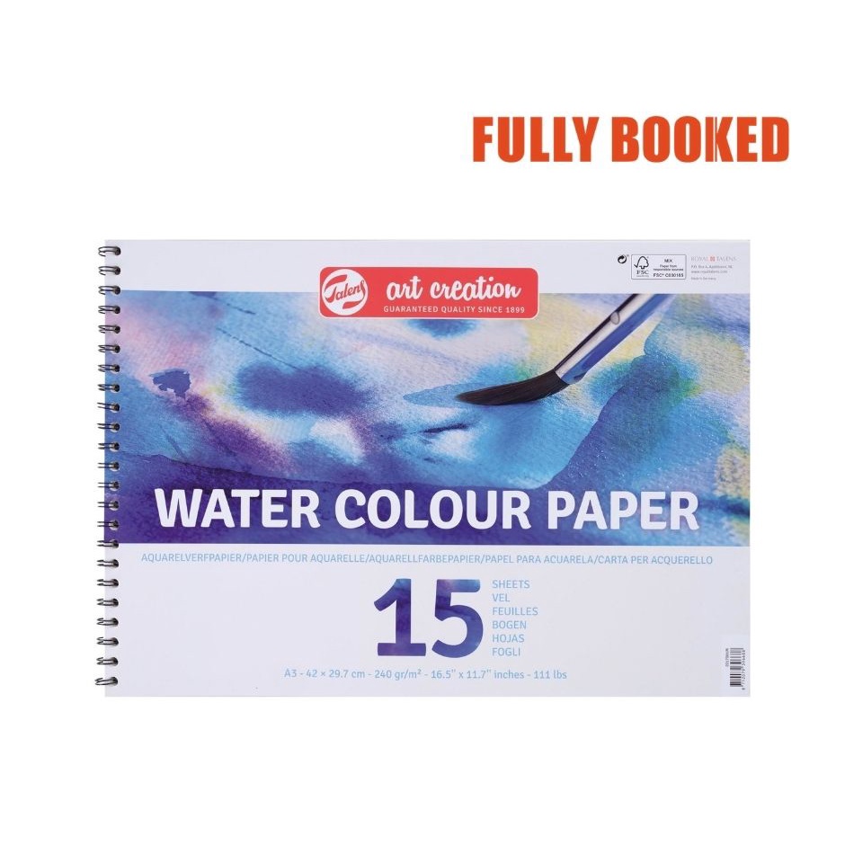 Royal Talens: Art Creation - A4 Watercolour Paper, 15 Sheets | Shopee ...