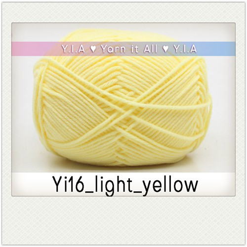Yia A 4Ply Milk Cotton Yarn Crochet Soft Knitting Wool Thread 50G ...