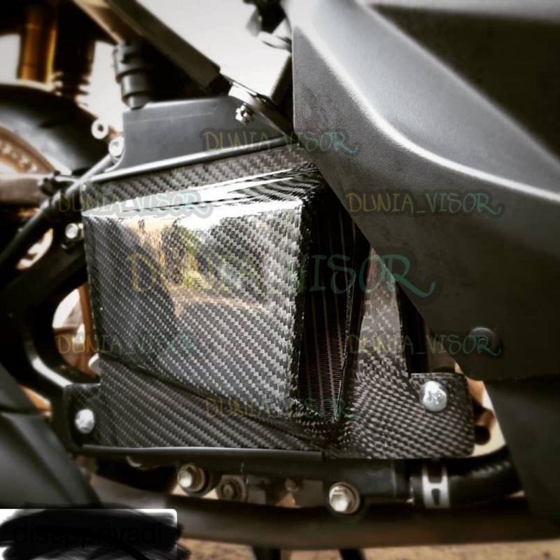 Yamaha Nmax aerox lexi xeon Kevlar radiator Cover. Scop kevlar PCX ADV ...