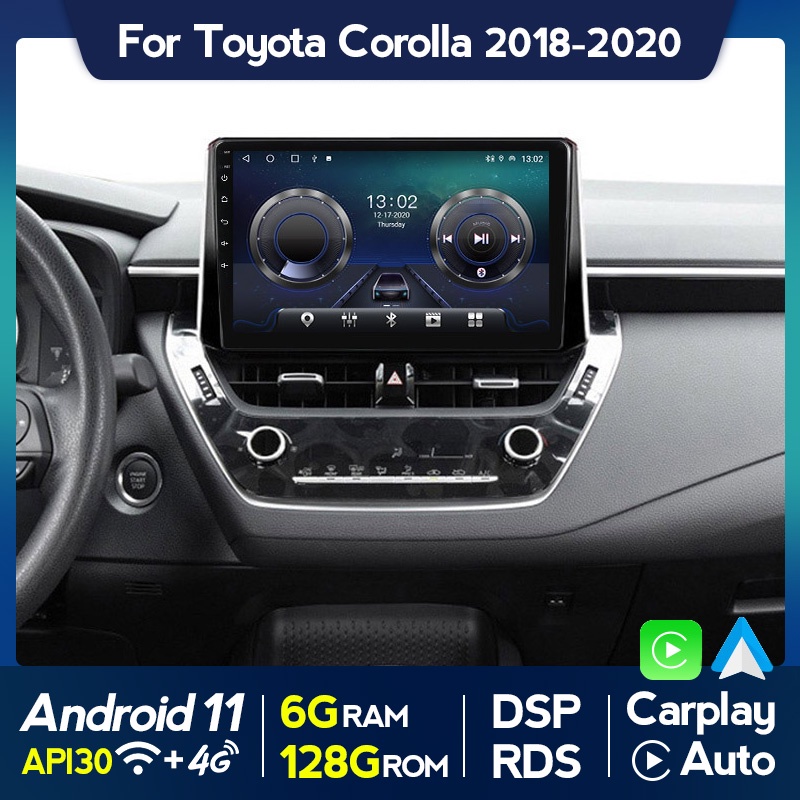 Android Car Radio Stereo for Toyota Corolla 12 Altis Hybrid Pemium 2018 ...