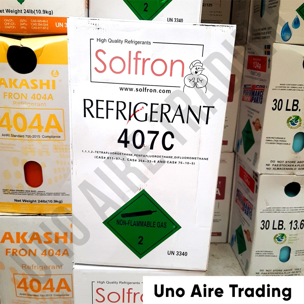 R407C Freon Solfron 11.3kg Net. Weight | Shopee Philippines