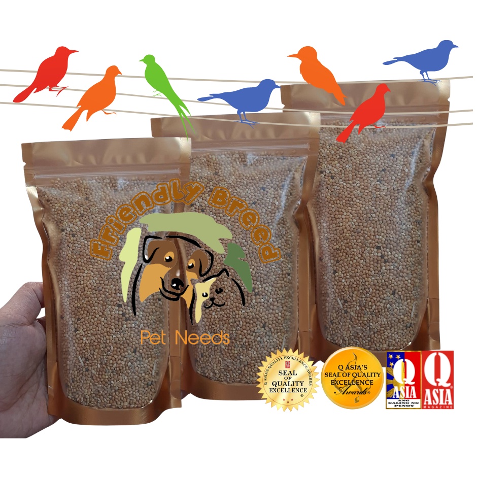 Bird seed plain African Bird Seed Mix repacked per 1kg | Shopee Philippines