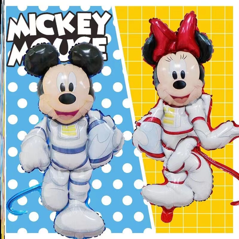 large Size 115*65cm Giant 3D Mickey Aluminum Film Balloon Cartoon ...