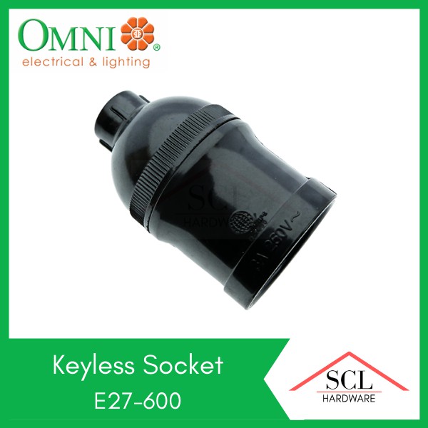 OMNI Keyless Socket E27-600 | Shopee Philippines