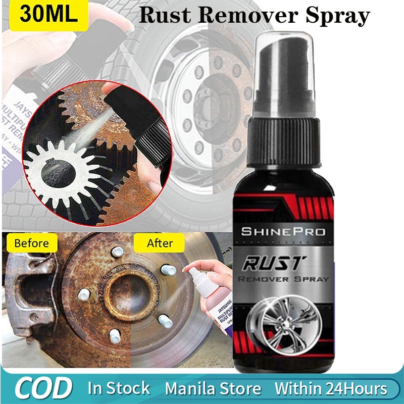 30ml Rust Remover Spray Multipurpose Car Maintenance Cleaning Derusting ...