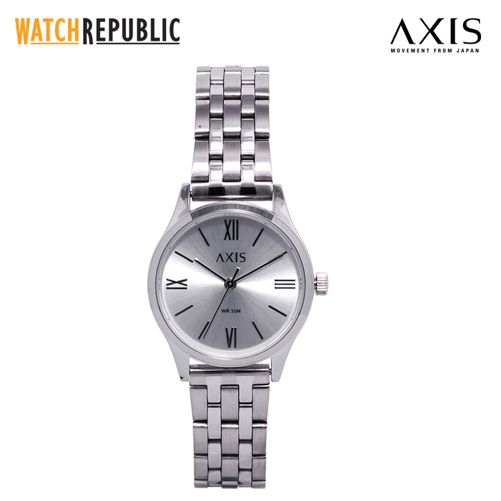 AXIS Allison Silver Stainless Steel Watch for Women AE2313-0103 ...
