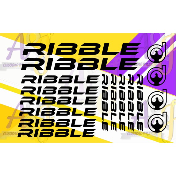 ribble bicycle frame design set stickers | Shopee Philippines