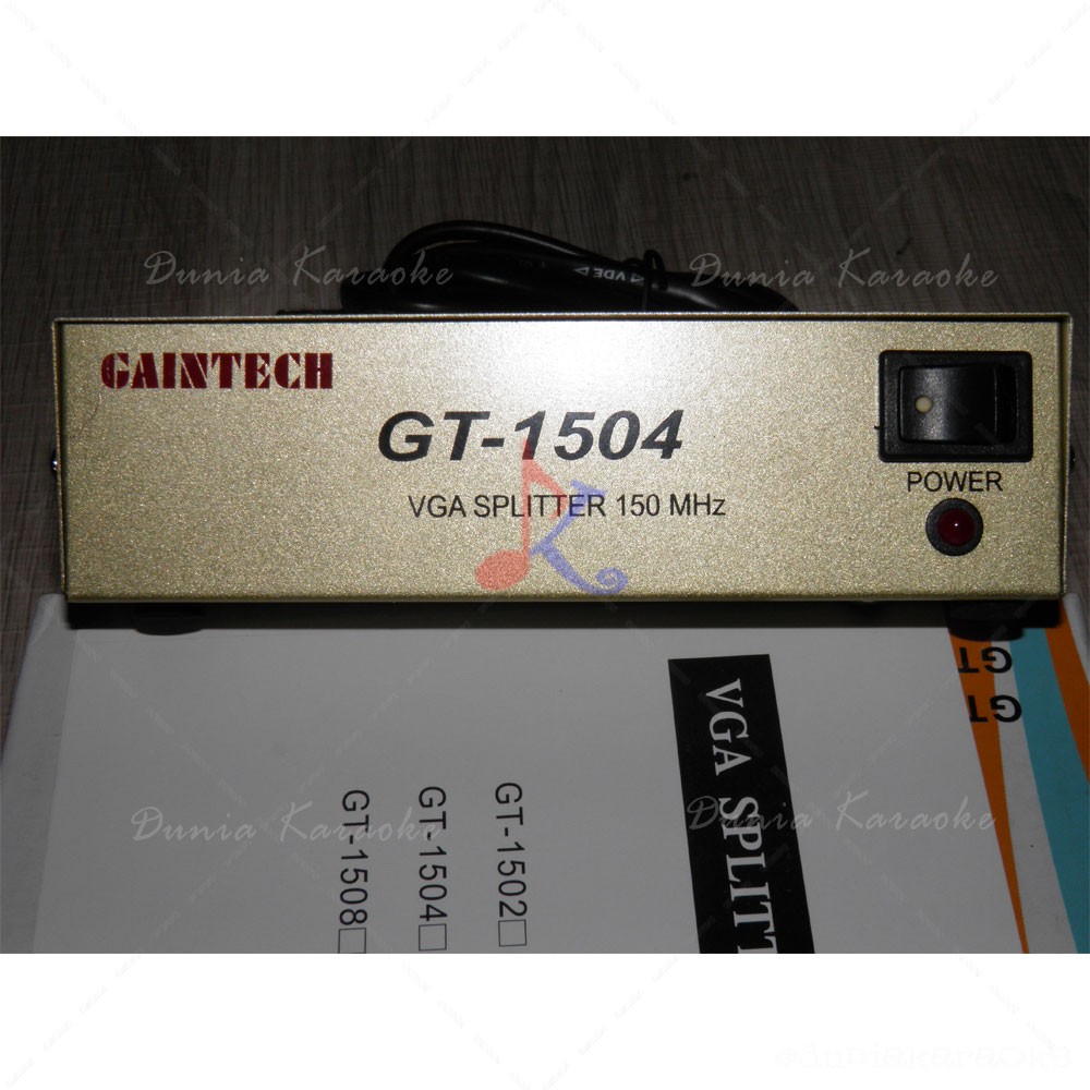 Vga Splitter Gain Tech GT 1504 | Shopee Philippines