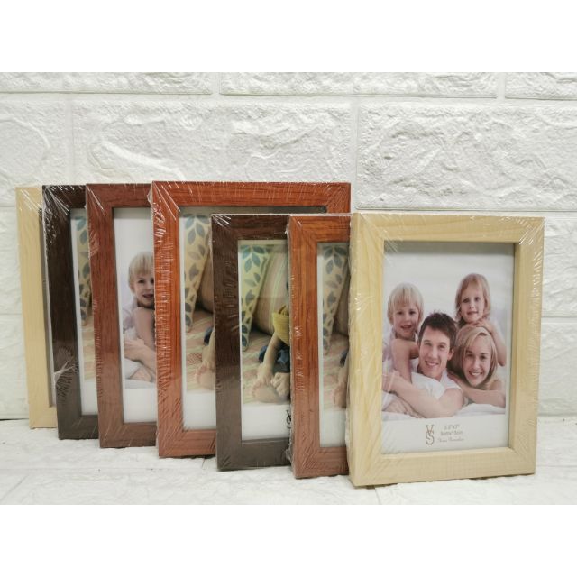 [VS] WOODEN PHOTO ACETATE FRAME 3R/4R （YY6023-3X5/4X6/DR6023HB - 4x6 ...