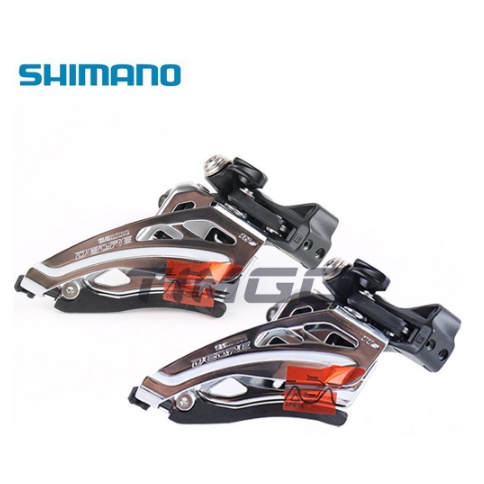 Shimano Deore FD-M4100 FD-M5100-M 2x10/2x11 Speed Front Derailleur Side Swing Clamp Band Mount ...