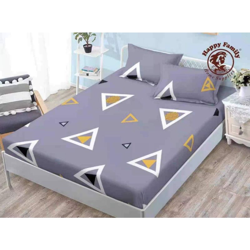 Garterized design 3n1 set high-quality bedsheet (3sizes) | Shopee ...