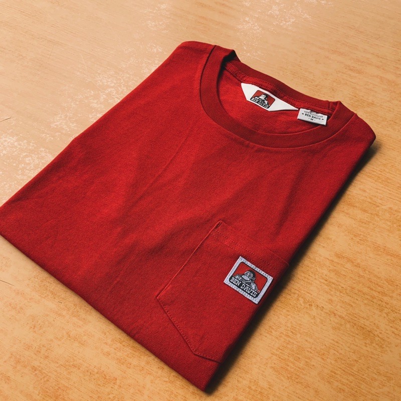 Ben Davis Patch Logo Pocket Tee | Shopee Philippines
