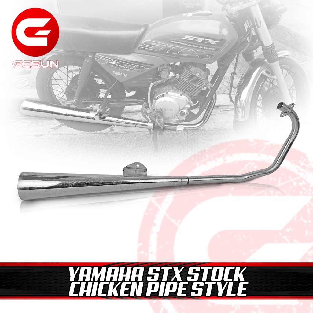 YAMAHA STX STOCK CHICKEN PIPE STYLE - GCSUN MOTORCYCLE | Shopee Philippines