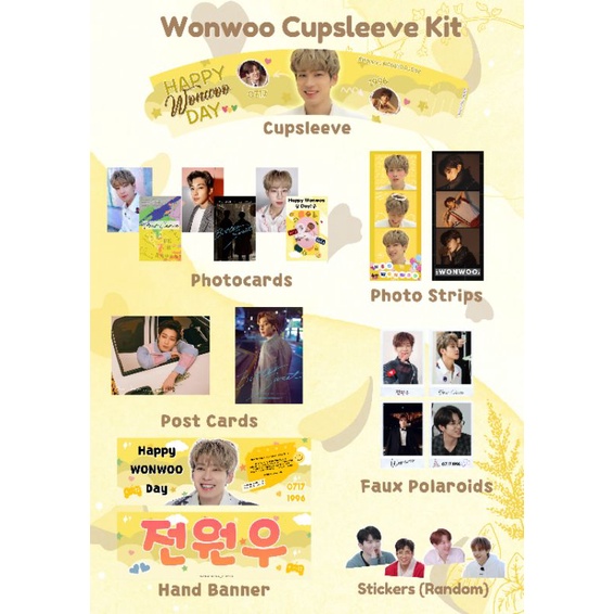 Wonu CS Kit | FANMADE/UNOFFICIAL | Shopee Philippines