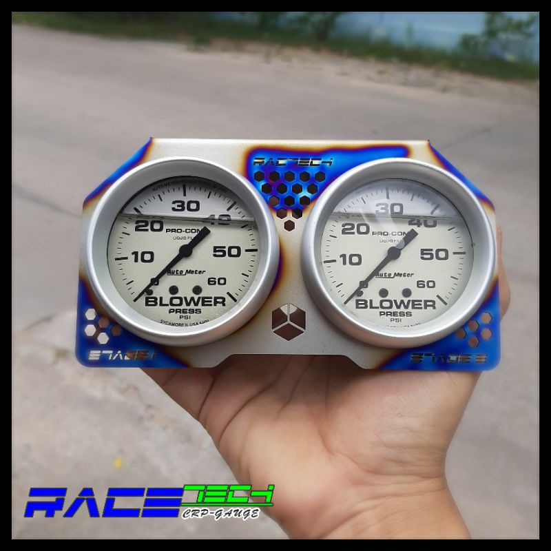 2-Channel Turbo Boost Probe For Installing 2 Dual Gauge _reztech Brand ...