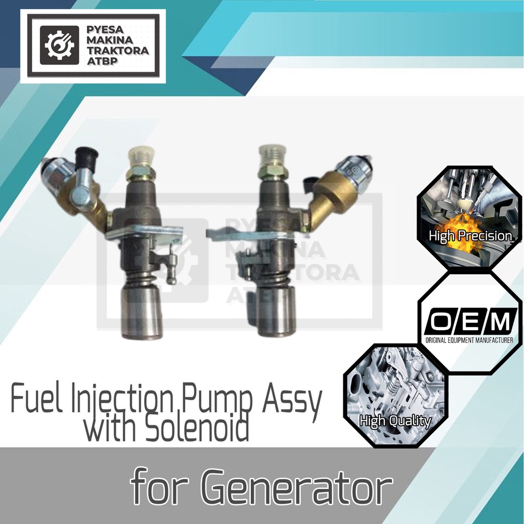 Fuel Injection Pump Assembly for Generator with Solenoid | Shopee ...
