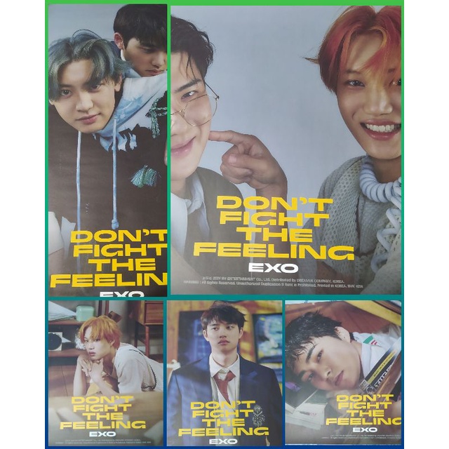 EXO DFTF and KYUNGSOO EMPATHY OFFICIAL POSTERS [READ PRODUCT ...
