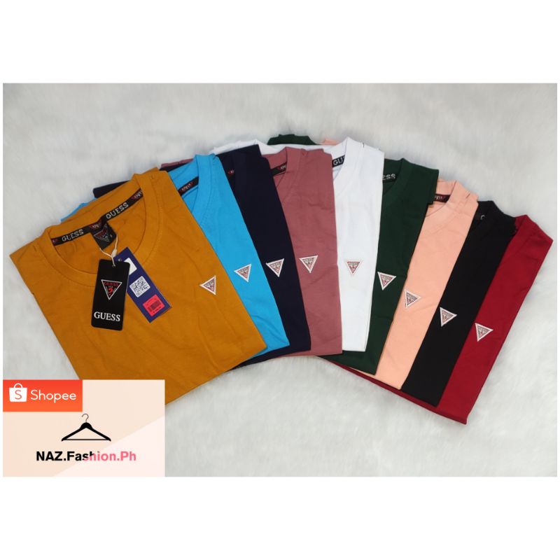 "Guess" t-shirt for Men's/Unisex Embroidered Logo. Premium Quality ...