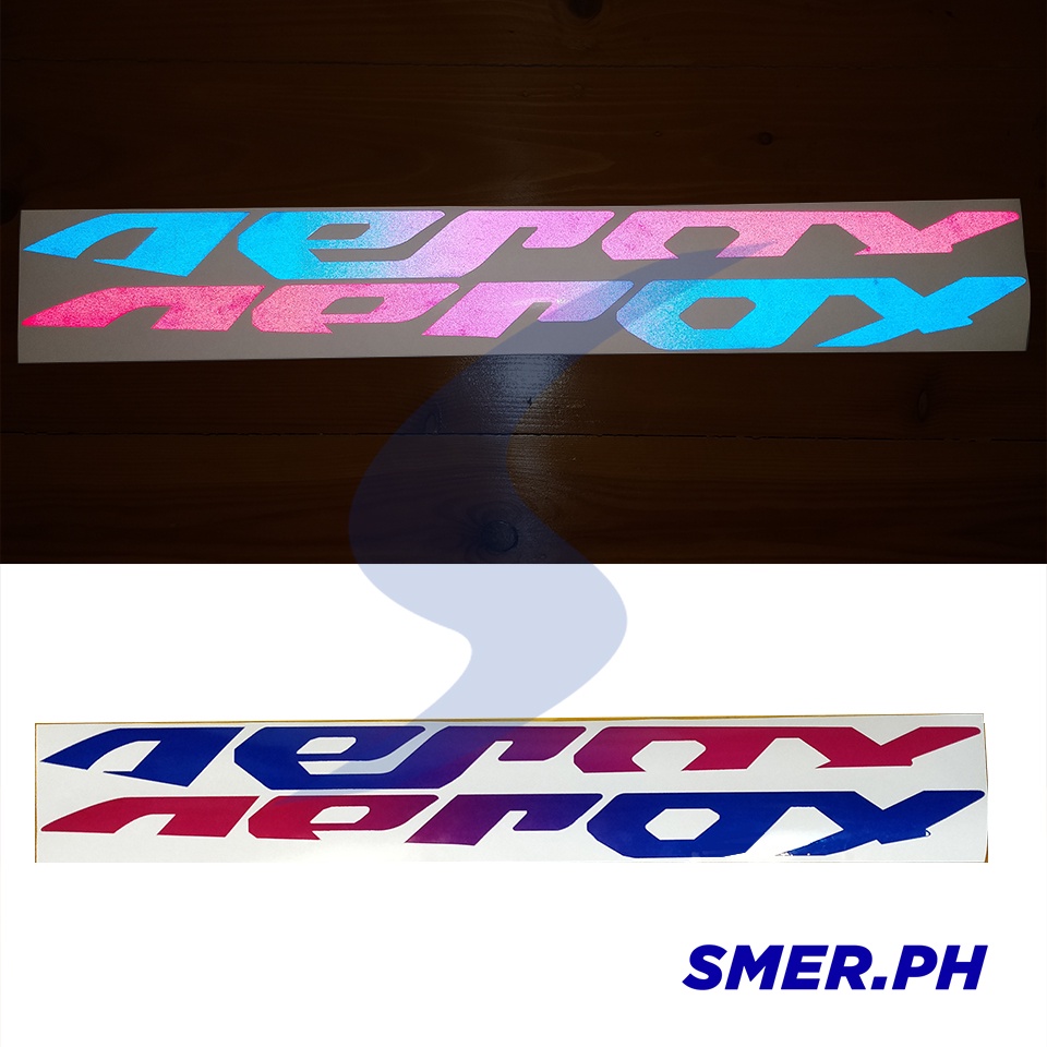 Mototrcycle Decal Aerox Side Sticker Z fairings Reflectorize UV Print ...