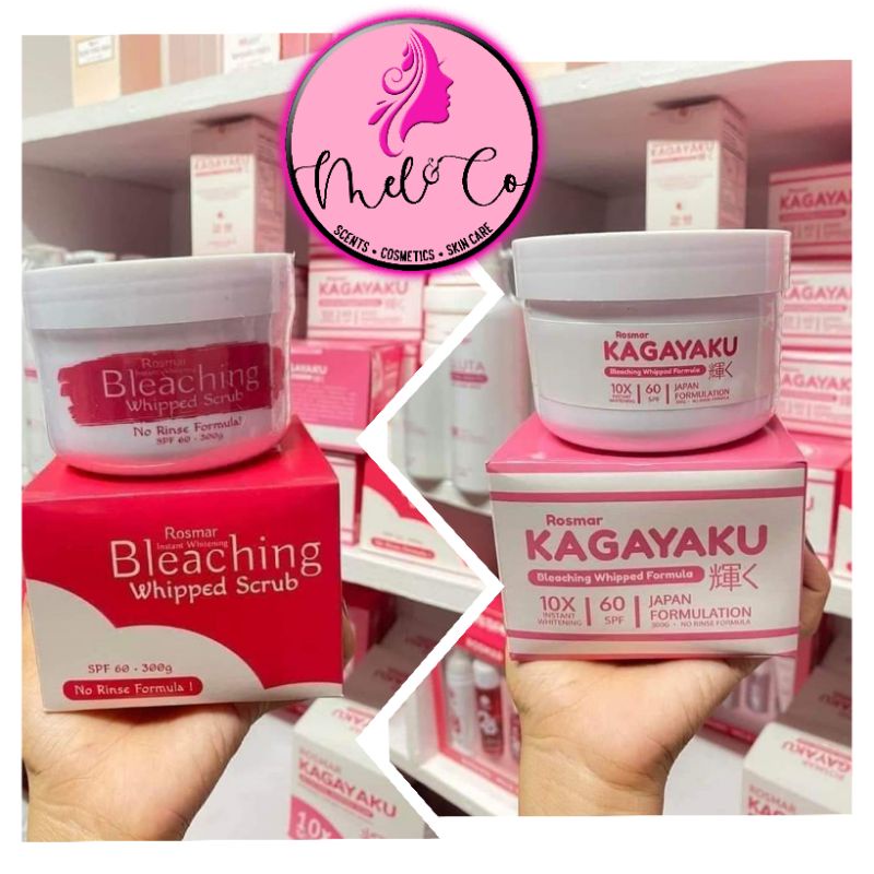 KAGAYAKU BLEACHING WHIPPED CREAM AND BLEACHING WHIP SCRUB | Shopee ...