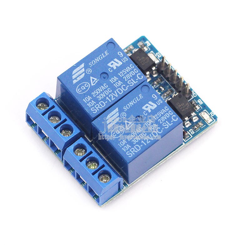 3.3V/5V or 12V 1/2/3/4Channel Relay Module 5mA With Optocoupler ...