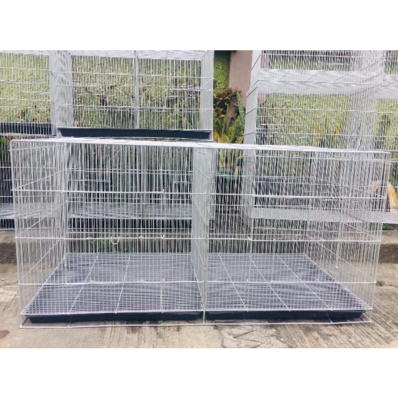 Double AC and Standard Type- Type G14 Bird Cage (17x18x30) | Shopee ...