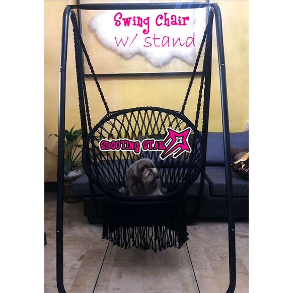 ELEGANT SWING CHAIR DUYAN WITH METAL STAND | Shopee Philippines
