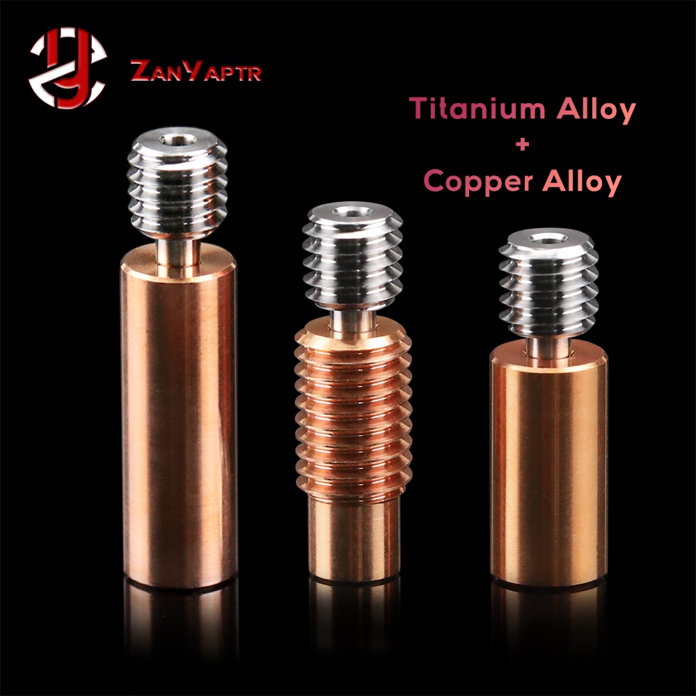 Ender3 CR10 V6 Titanium alloy Bi-Metal Heatbreak For CR10 ENDER 5/3 CR ...